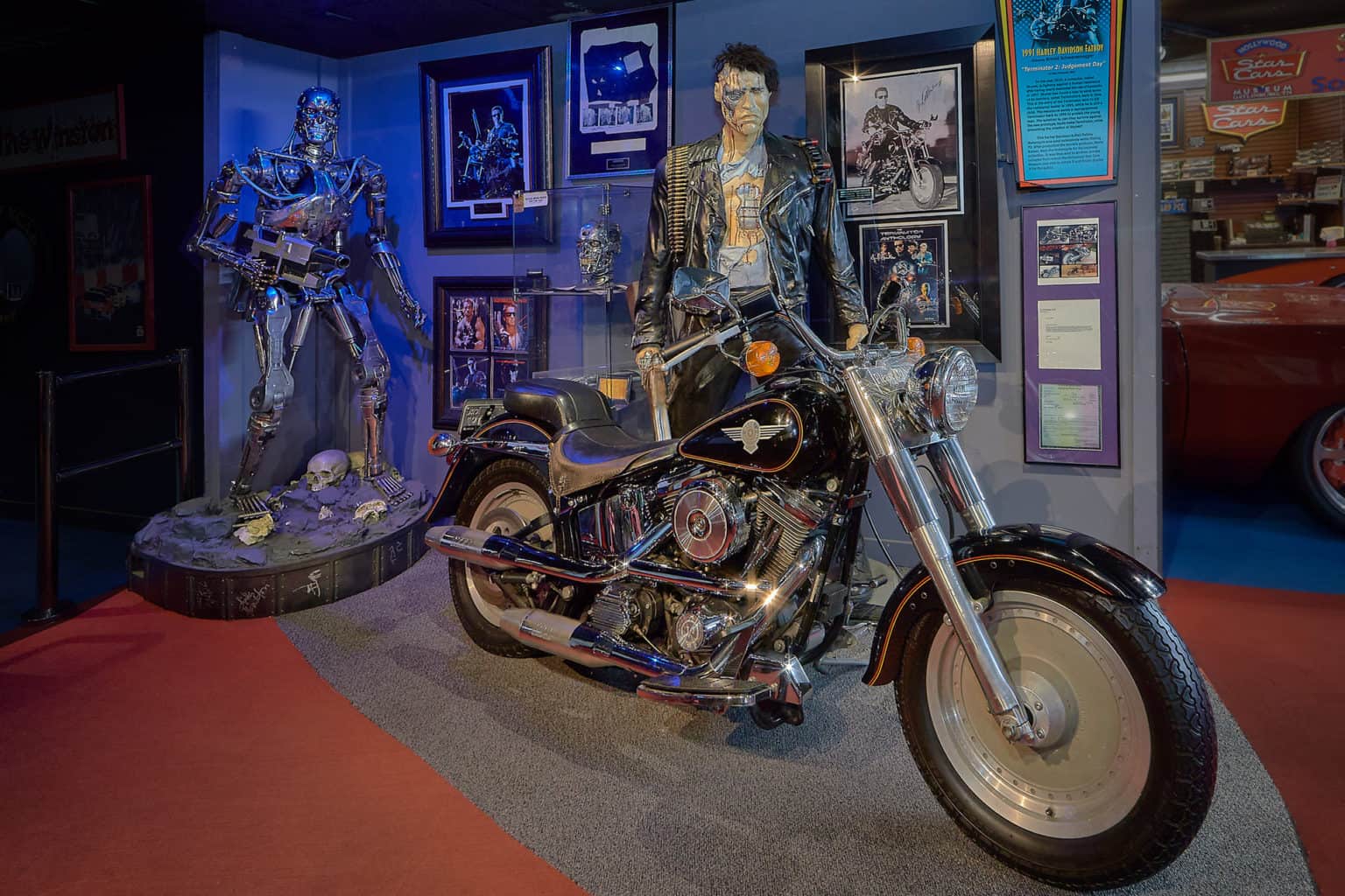 Terminator's Harley Davidson | Hollywood Star Cars Museum