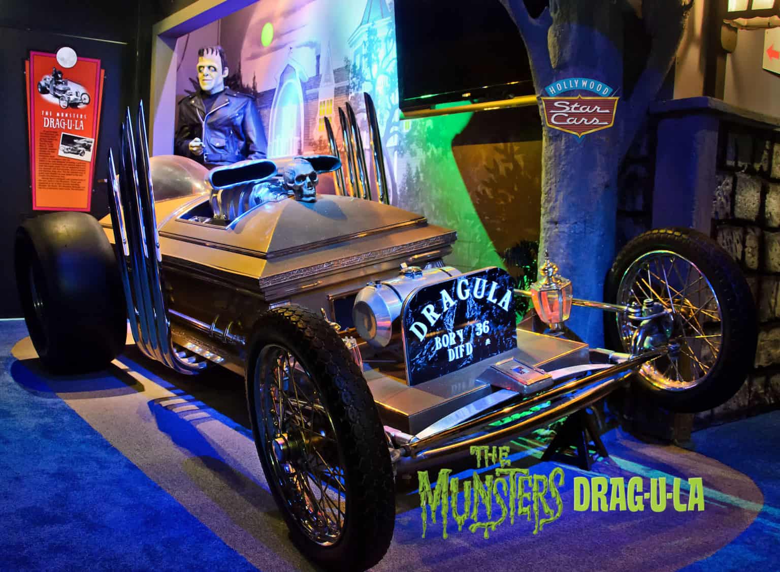The Munsters’ DRAGULA - Hollywood Star Cars Museum in The Center of ...